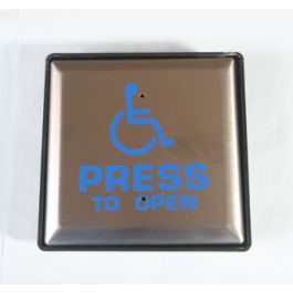 Dorma ED100LE 150mm Square Disabled Wall Switch Only