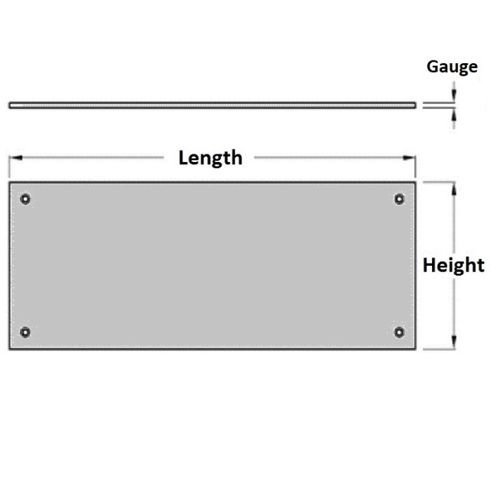 Kick Plate For Interior Door Stainless Steel Door Protection Bars | 6 ...