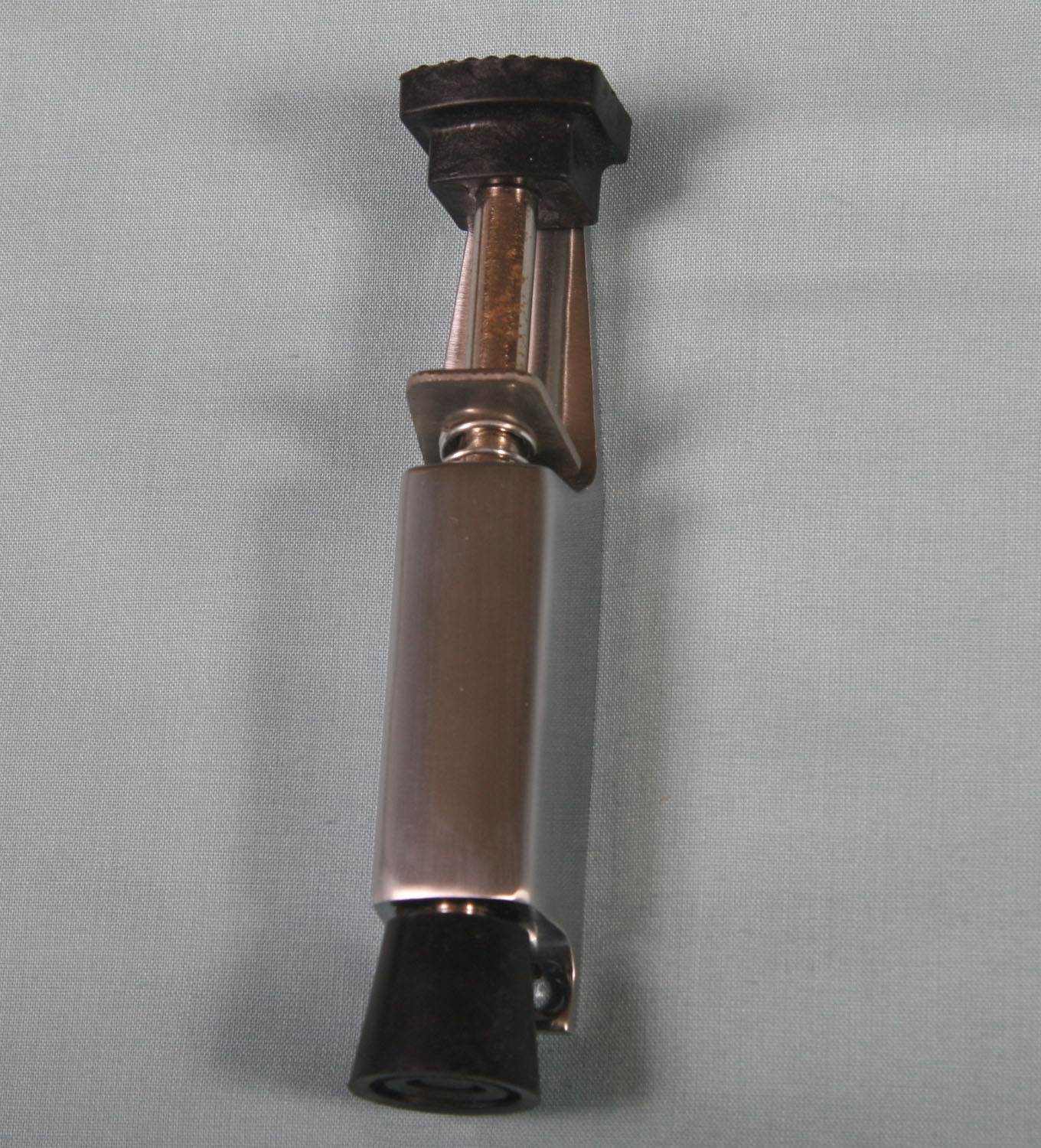 Foot Operated Door Holder Satin Chrome 120mm IA4306 - Door Holders and ...