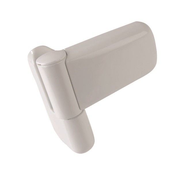 Mila Ideal Flag Hinge White 85mm - PVC Door Hinges - Door Hinges - Door ...