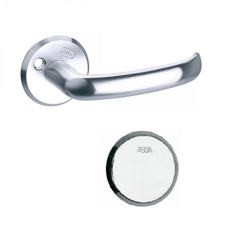 Assa 20A Classic Accessory Set Satin Chrome - Assa Accessories - Door ...