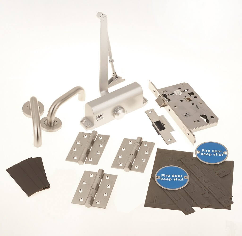 Union Latch Fire Door Kit