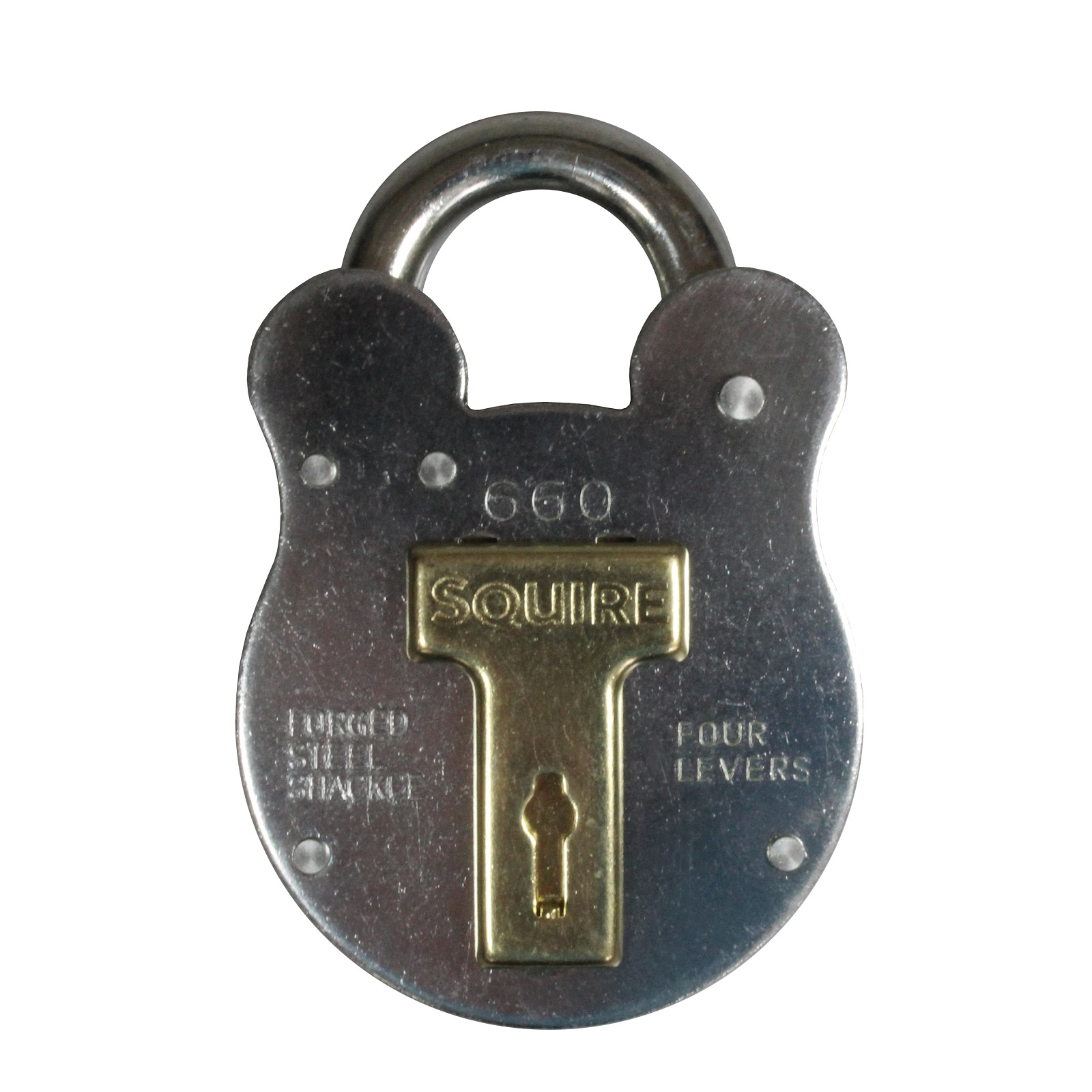 Squire 660 4Lever Galvanised Padlock 64mm - Padlocks - Security ...