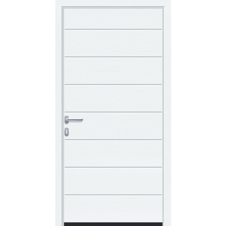 Hormann NT60 M-ribbed insulated personnel door | Doorfit